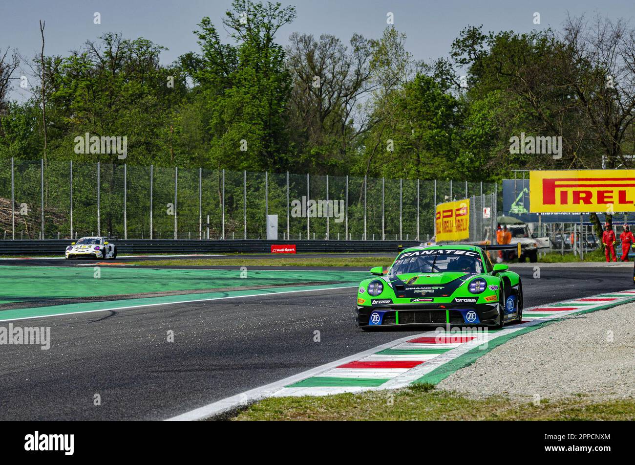 Monza, Italy. 23rd Apr, 2023. #54 - DINAMIC GT HUBER RACING AYHANCAN ...
