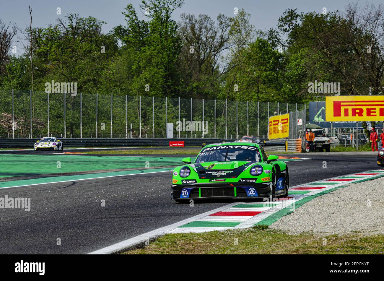 Monza, Italy. 23rd Apr, 2023. #54 - DINAMIC GT HUBER RACING AYHANCAN ...