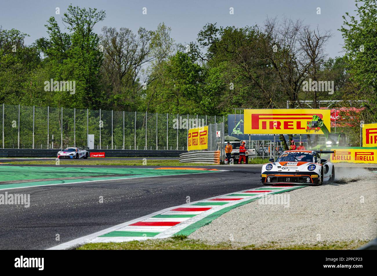 Monza, Italy. 23rd Apr, 2023. #62 - TEAM PARKER RACING DEREK PIERCE ...