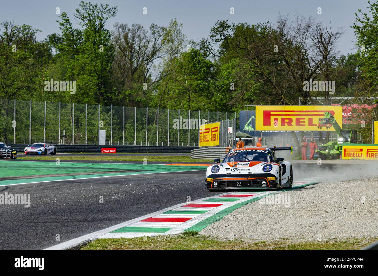 Monza, Italy. 23rd Apr, 2023. #62 - TEAM PARKER RACING DEREK PIERCE ...