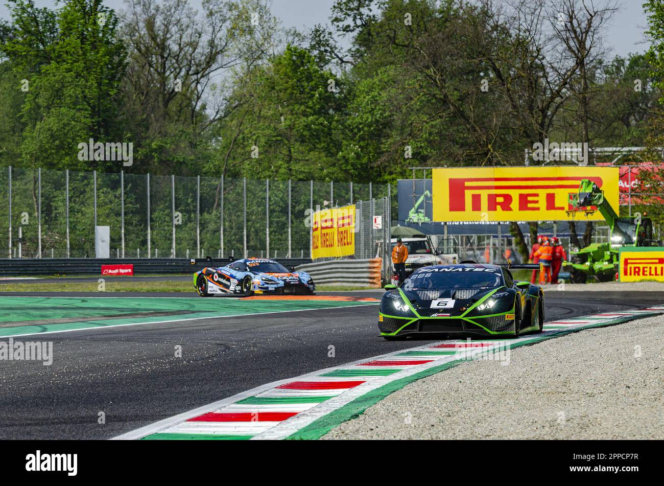 Monza, Italy. 23rd Apr, 2023. #6 - K-PAX RACING DRIVER: SANDY MITCHELL ...