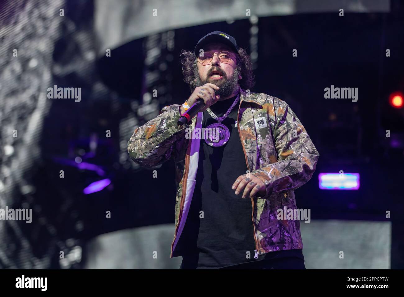 Indio, USA. 22nd Apr, 2023. Ruby da Cherry of Suicideboys during the ...