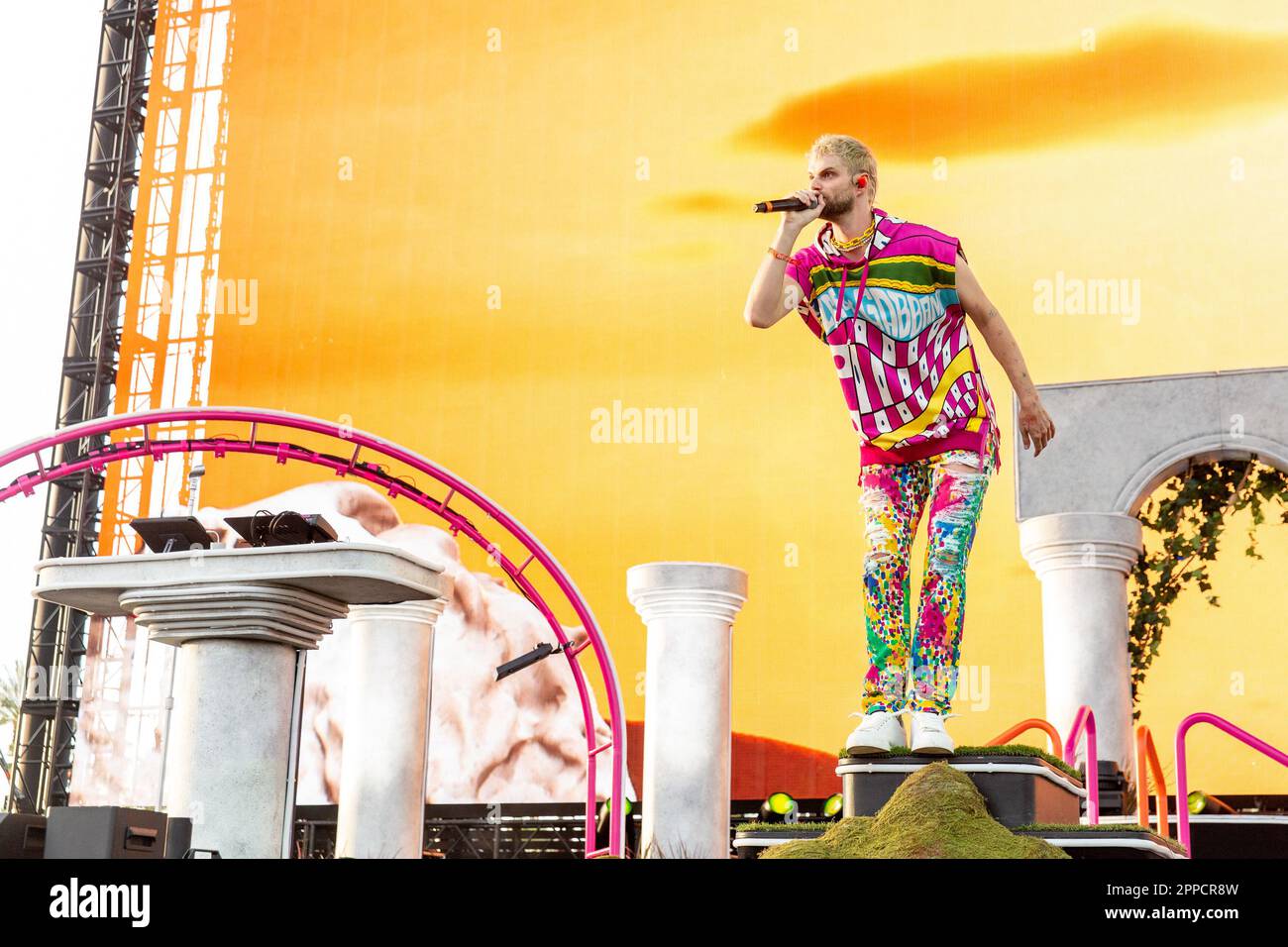 Indio, USA. 22nd Apr, 2023. Tucker Halpern of Sofi Tukker during the ...