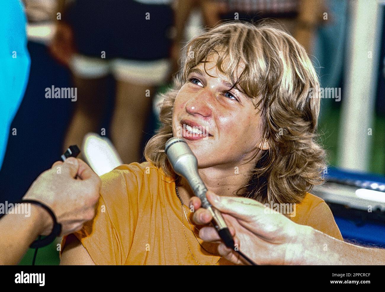 Steffi graf 1986 hi-res stock photography and images - Alamy