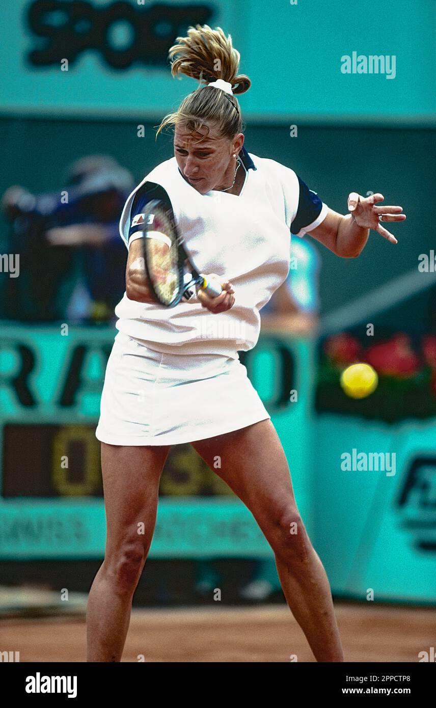 Steffi graf french open hi-res stock photography and images - Alamy