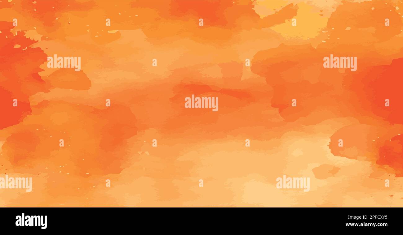 Abstract watercolor background orange yellow paper texture, colorful ...