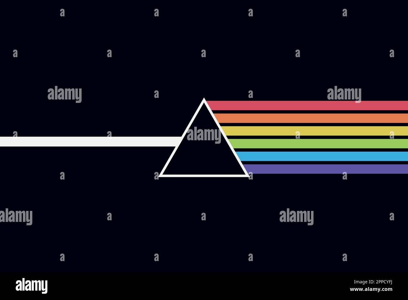 Ray light spectrum colors Stock Vector Images - Alamy