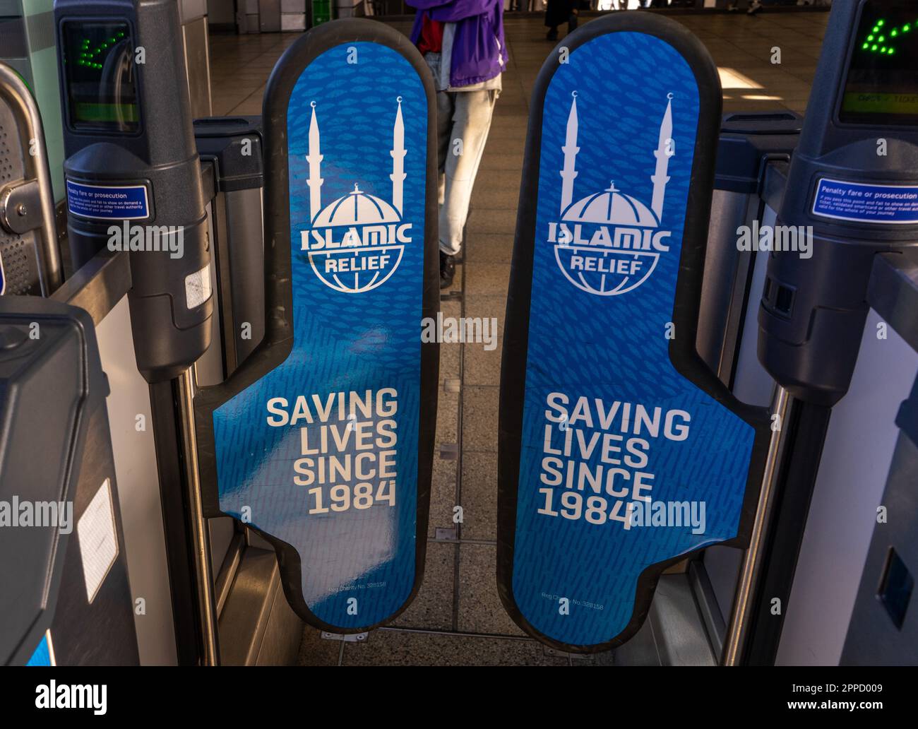 Entrance to Whitechapel underground station and Elizabeth Line,with ...