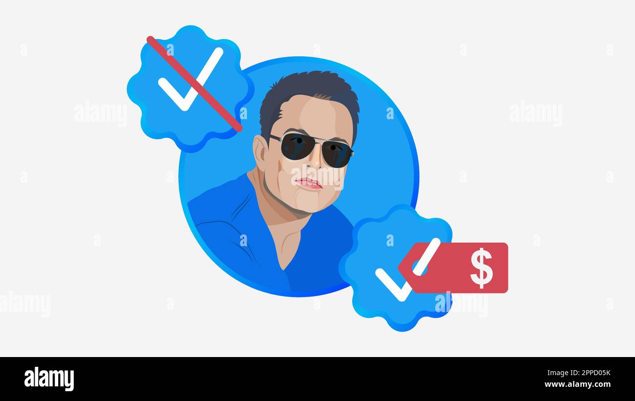 Twitter owner Elon Musk promised to take away the legacy verification ...