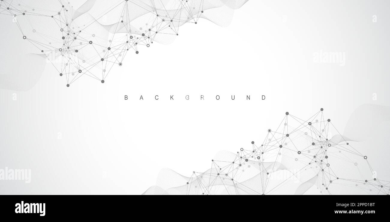 Global Network Connection Concept Social Network Communication In The