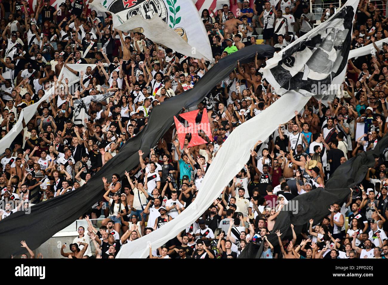 Brazilian Football Championship, football match between Vasco da Gama ...