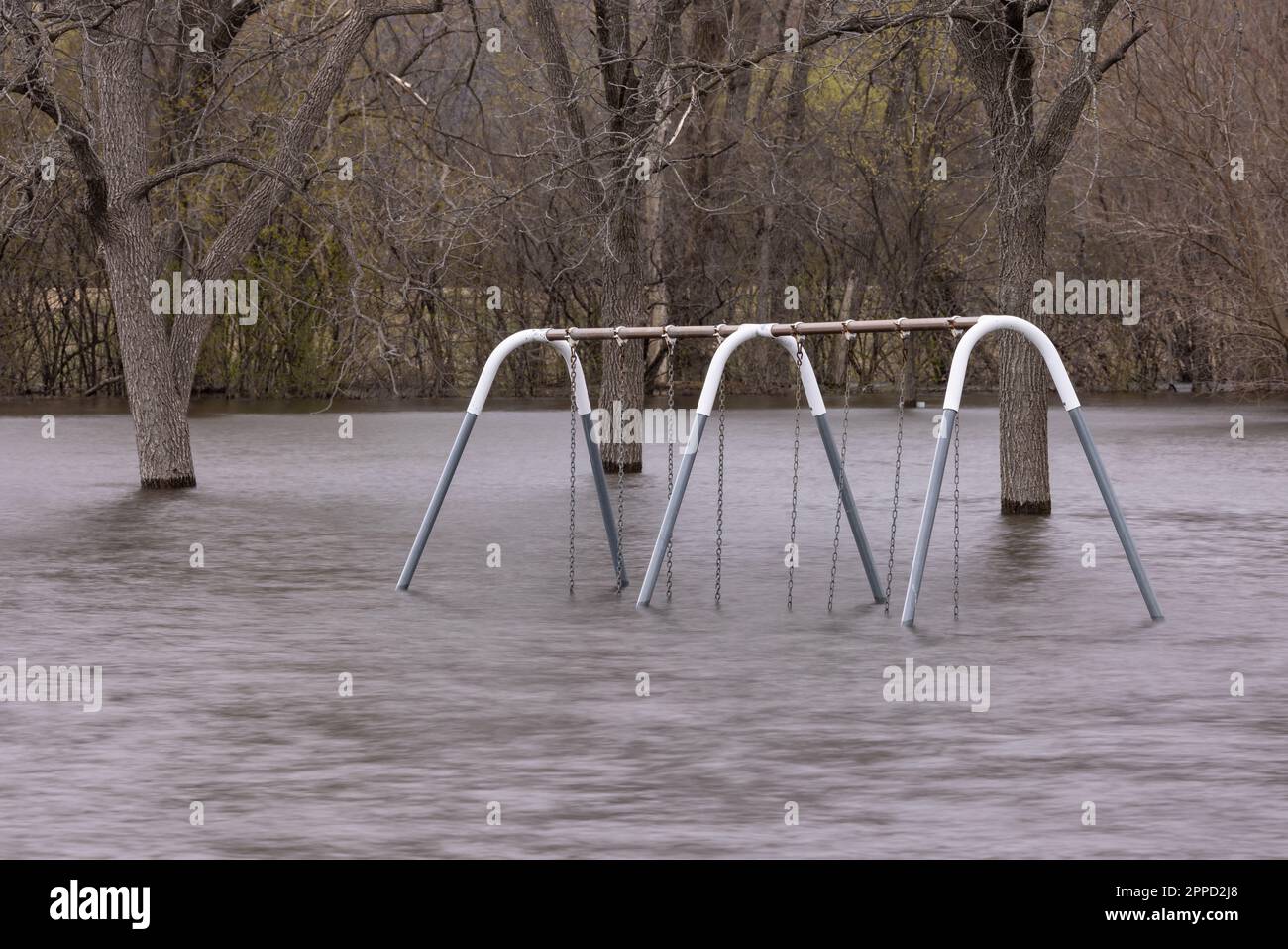 Flooded playground hi-res stock photography and images - Alamy