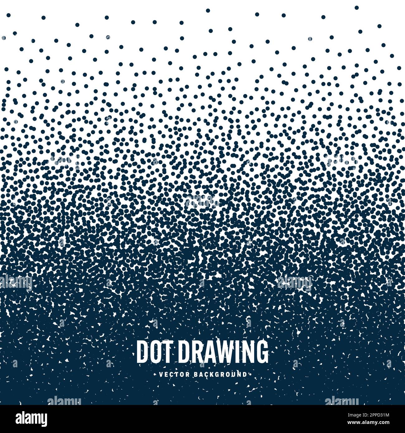 Stipple pattern, dotted geometric background. Stippling, dotwork ...