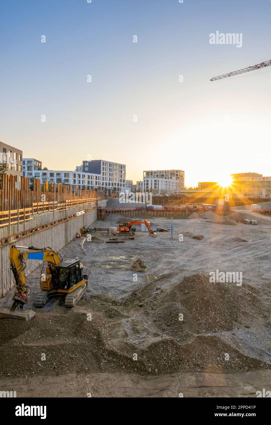 Construction site near city hi-res stock photography and images - Alamy