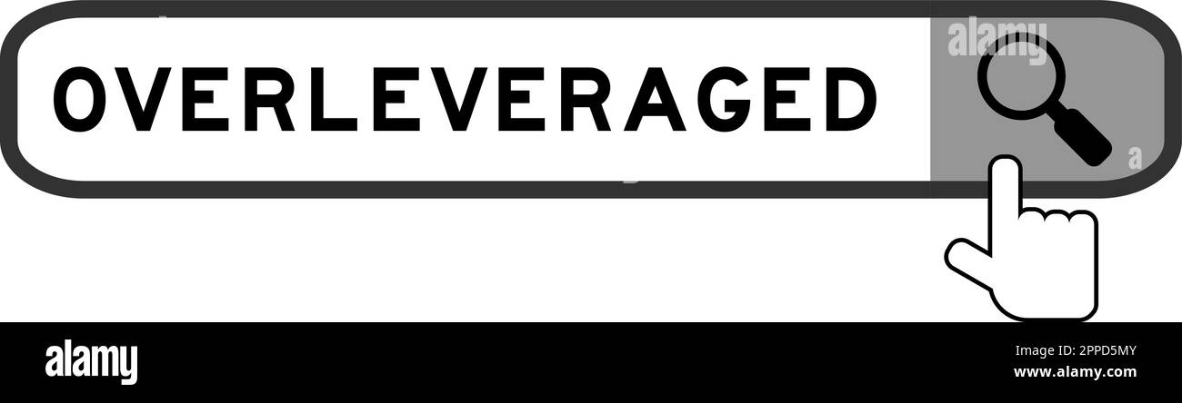 Overleveraged Stock Vector Images - Alamy