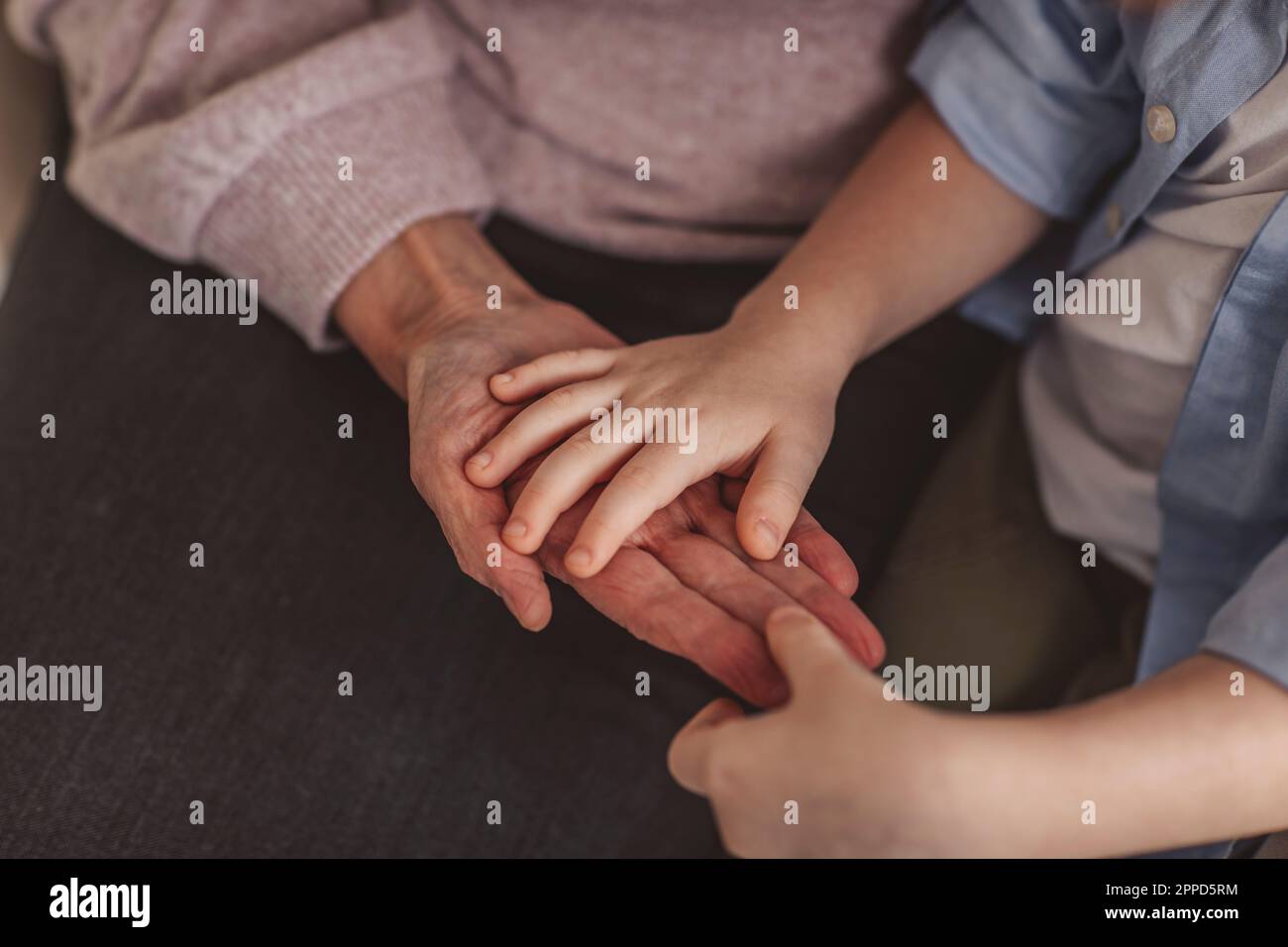 Children care home senior hi-res stock photography and images - Alamy