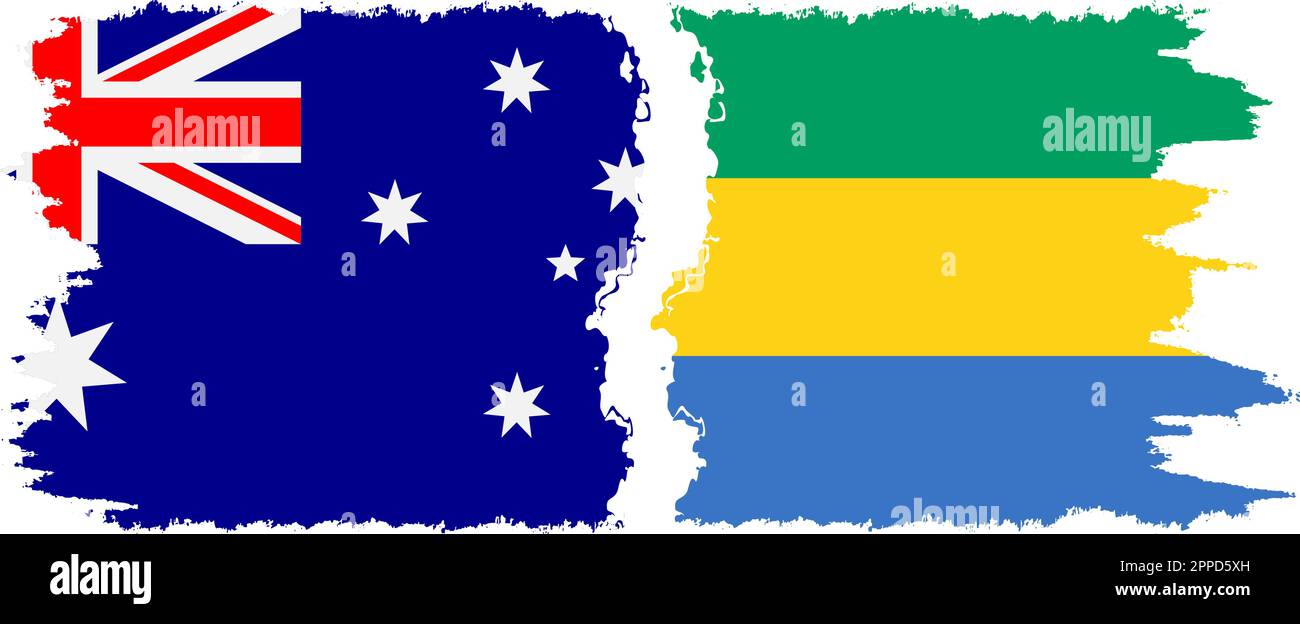 Australia gabon flag hi-res stock photography and images - Alamy