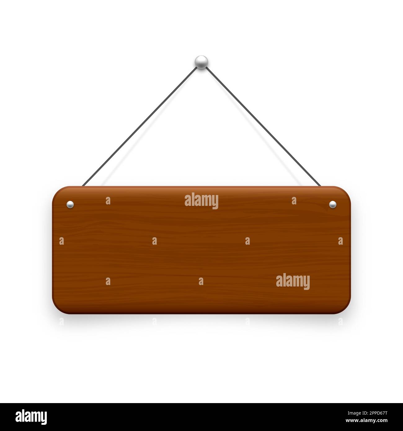 Wooden hanging signboard. Made of wood door sign for cafe, restaurant ...