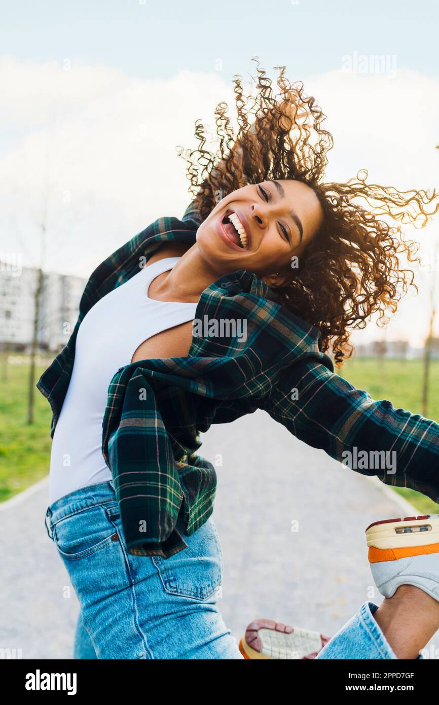 Jumping fun hi-res stock photography and images - Alamy