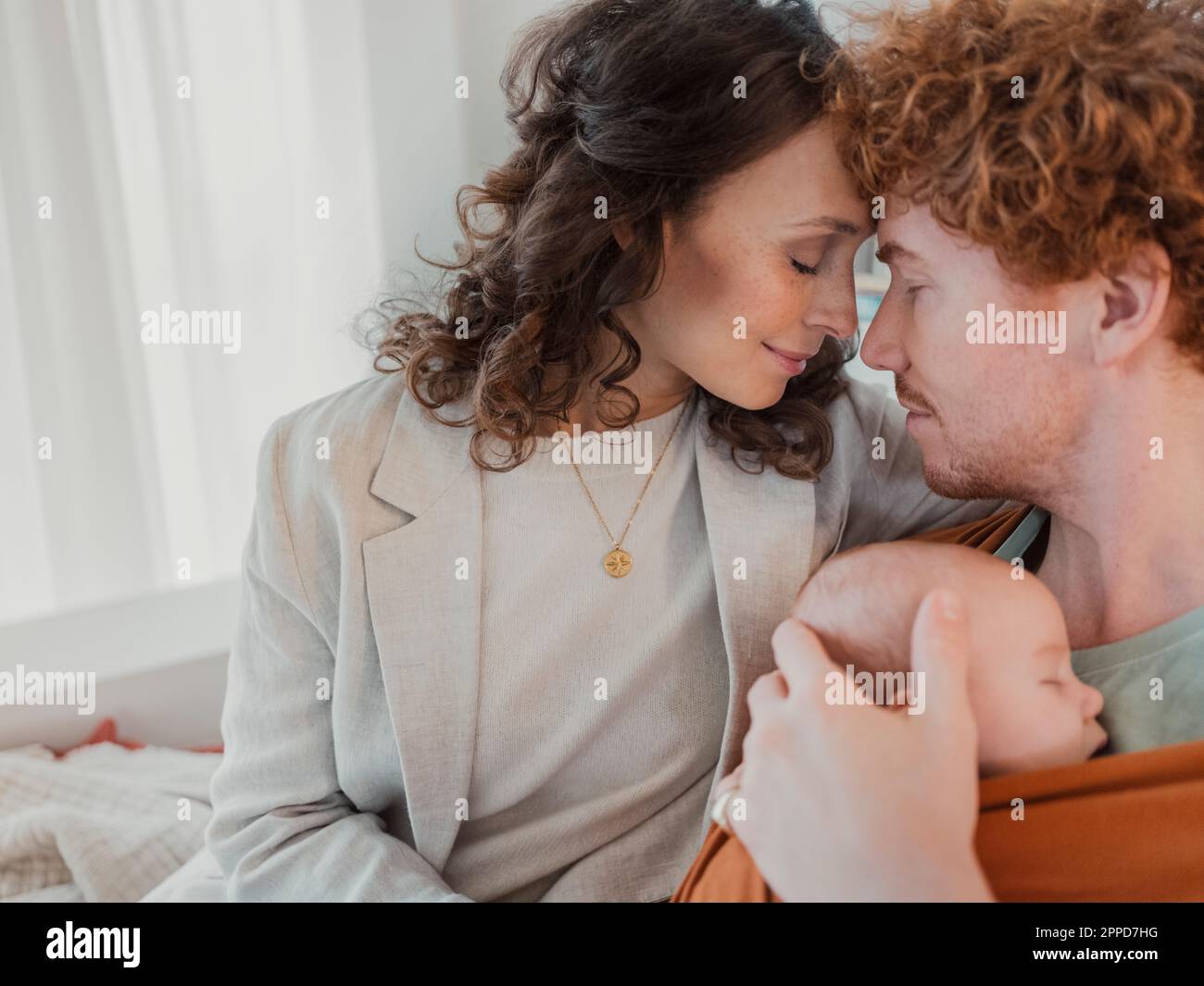 Man woman baby male female child hi-res stock photography and images ...