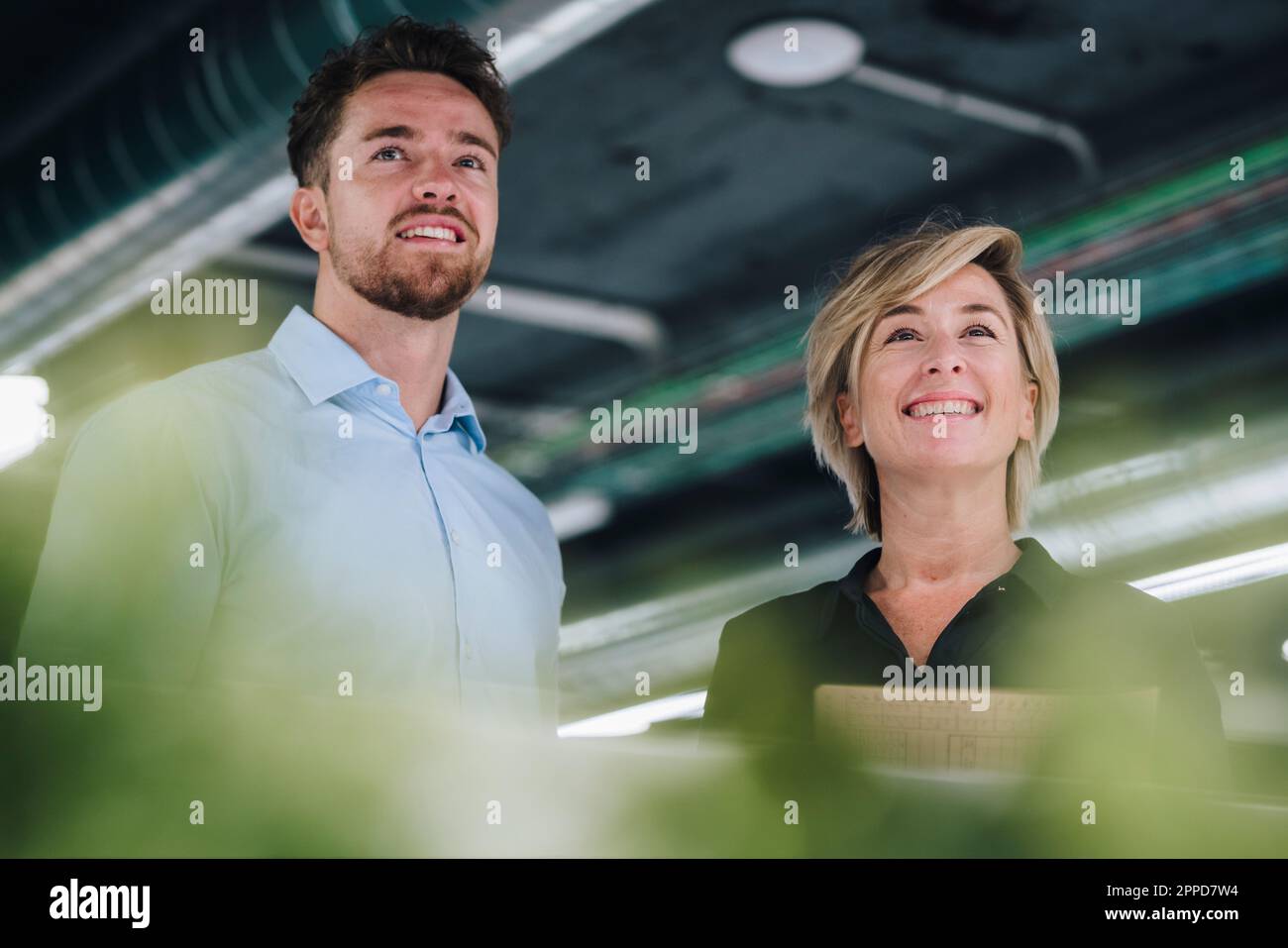 Happy people together standing hi-res stock photography and images - Alamy
