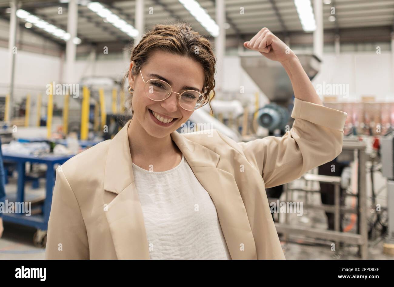 Happy industry hi-res stock photography and images - Alamy