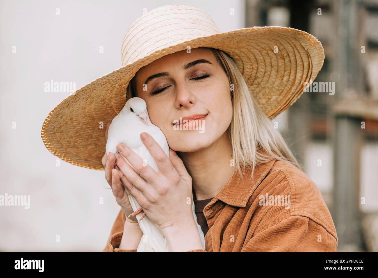 Straw hat farmer store