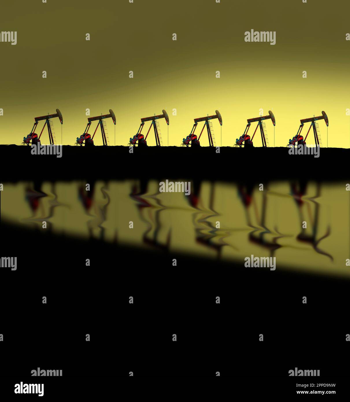 Oil puddle illustration hi-res stock photography and images - Alamy