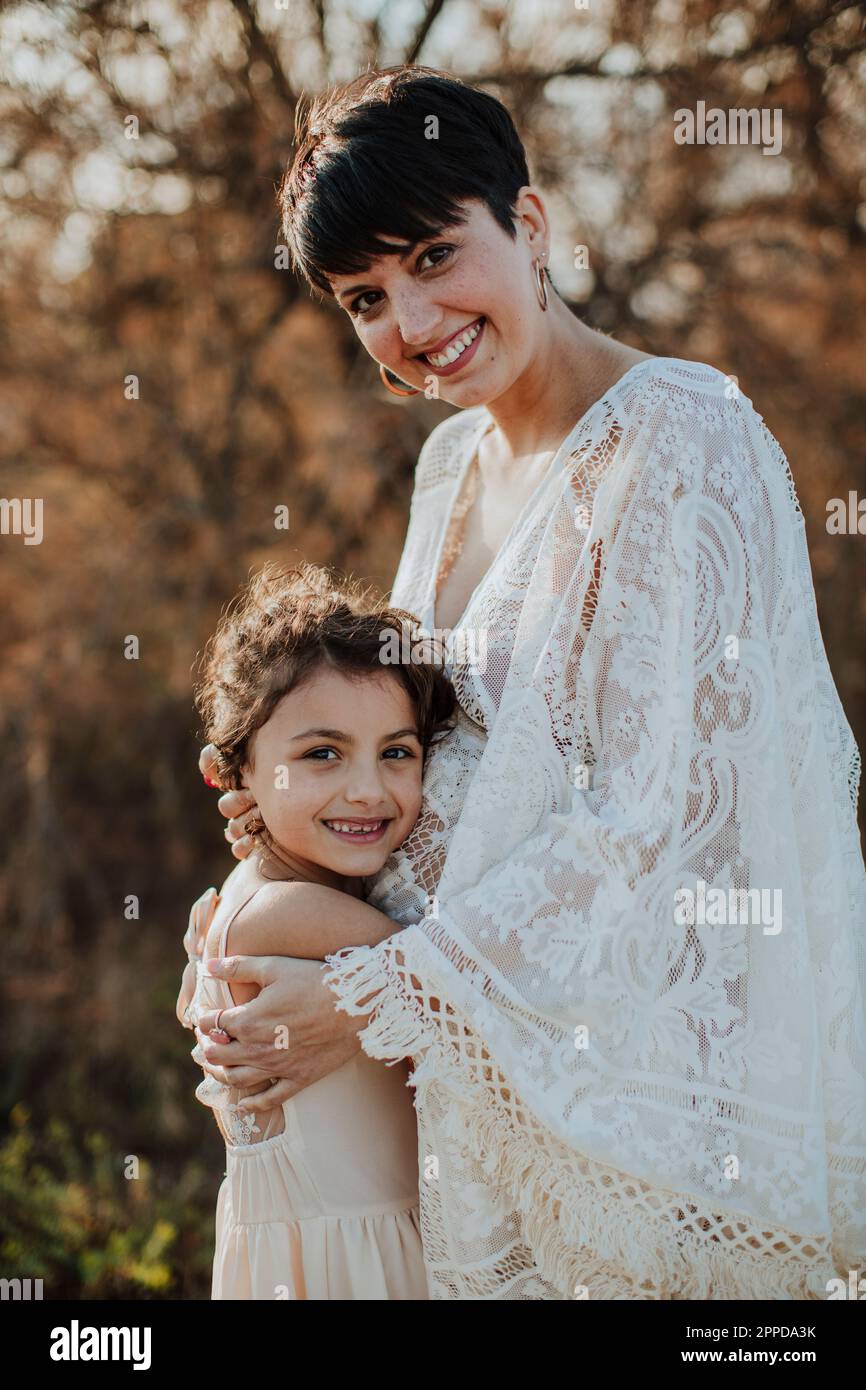 Pregnant with daughter hi-res stock photography and images - Alamy