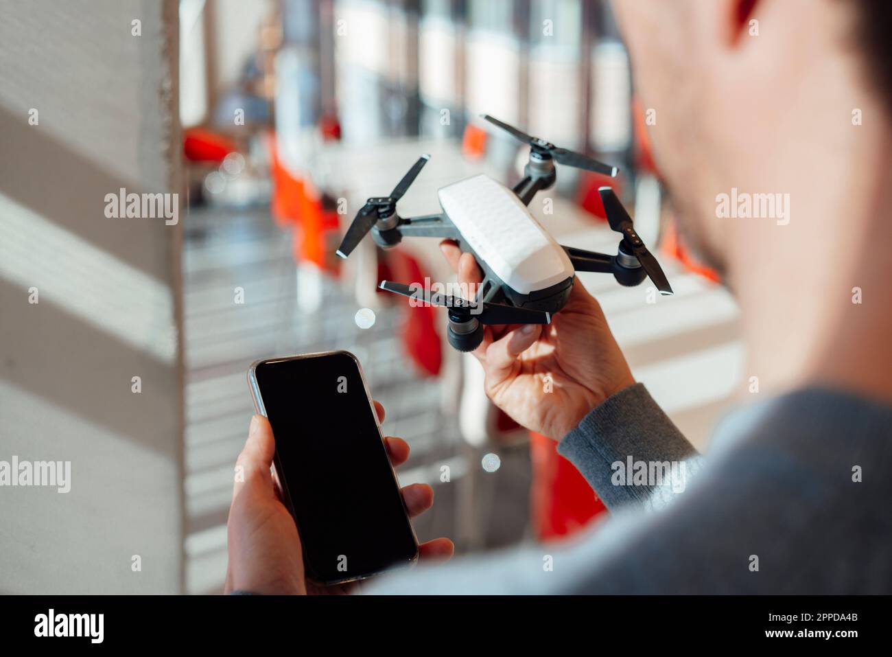 Drone light display hi-res stock photography and images - Alamy