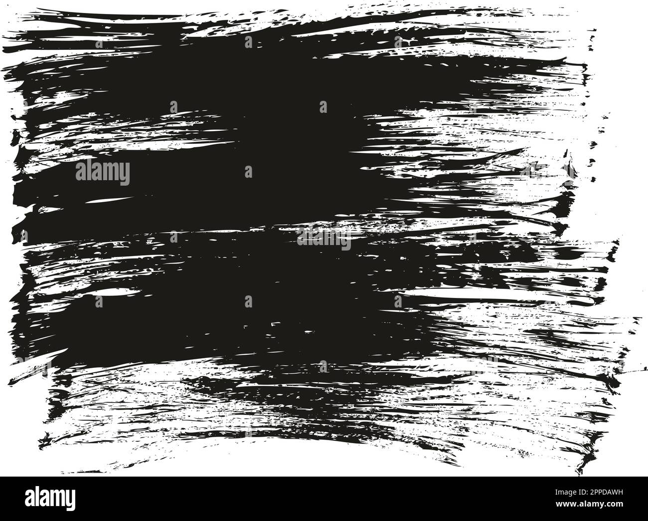 Flat Fan Brush Thin Long Background High Detail Abstract Vector ...