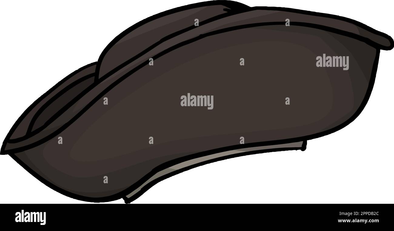 Pirate Hat Drawing Side View