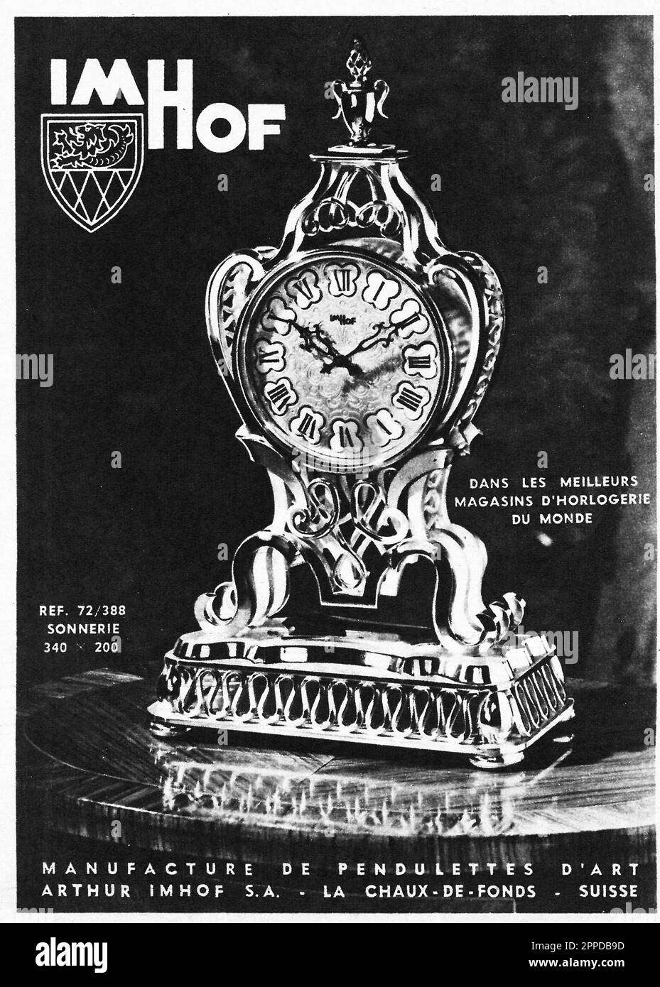 Imhof clocks hi-res stock photography and images - Alamy