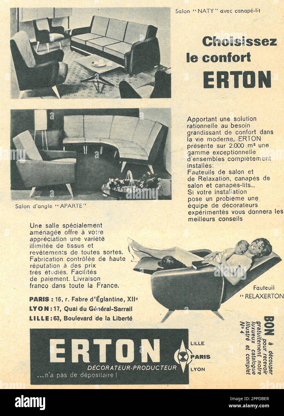 Erton ads hi-res stock photography and images - Alamy