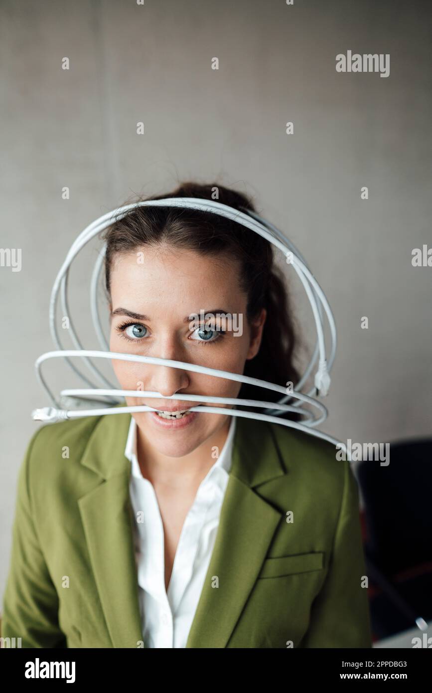 Business trapped hi-res stock photography and images - Alamy