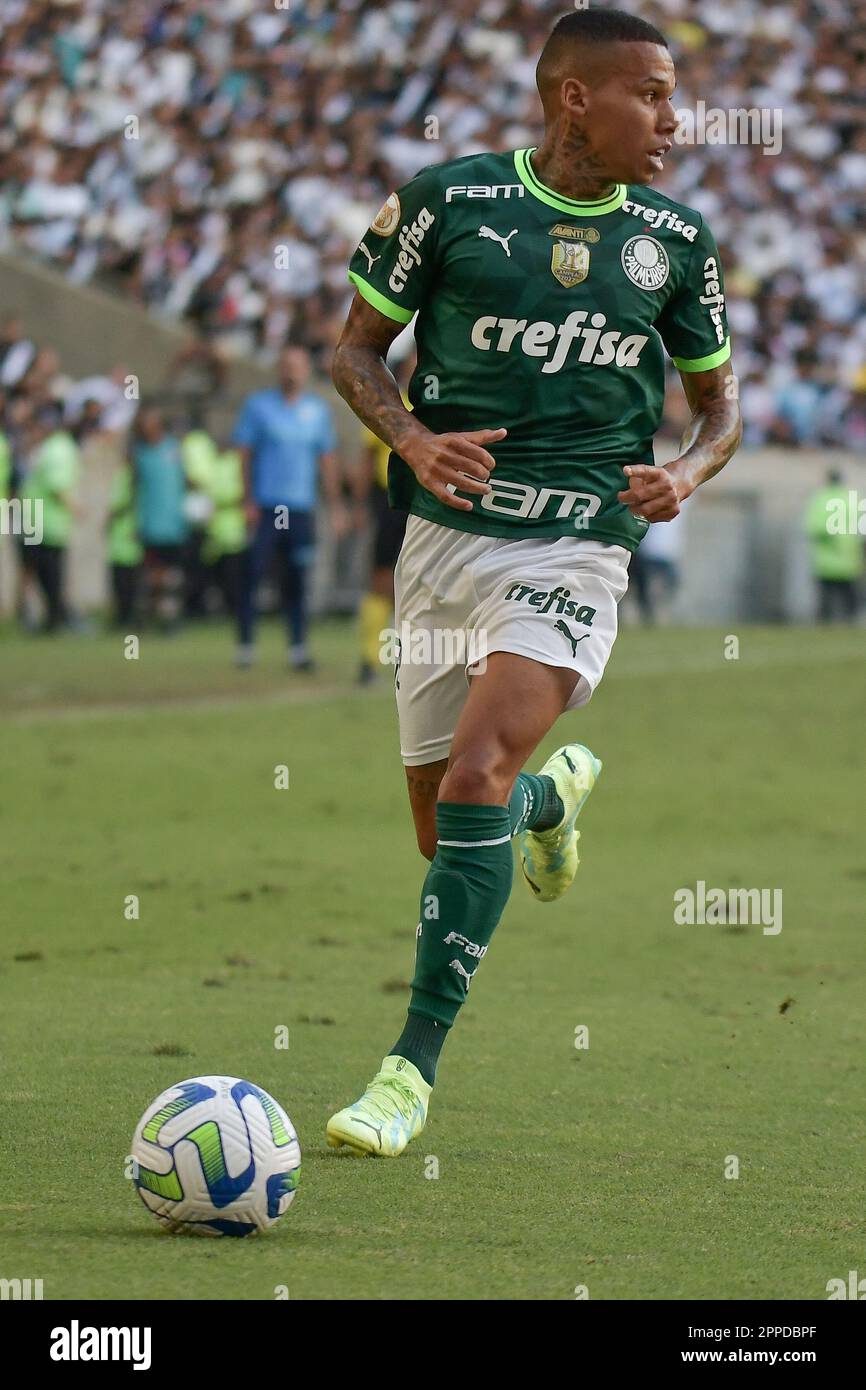 Rio de Janeiro, Brazil, 23th Apr, 2023. Gustavo Garcia of Palmeiras ...