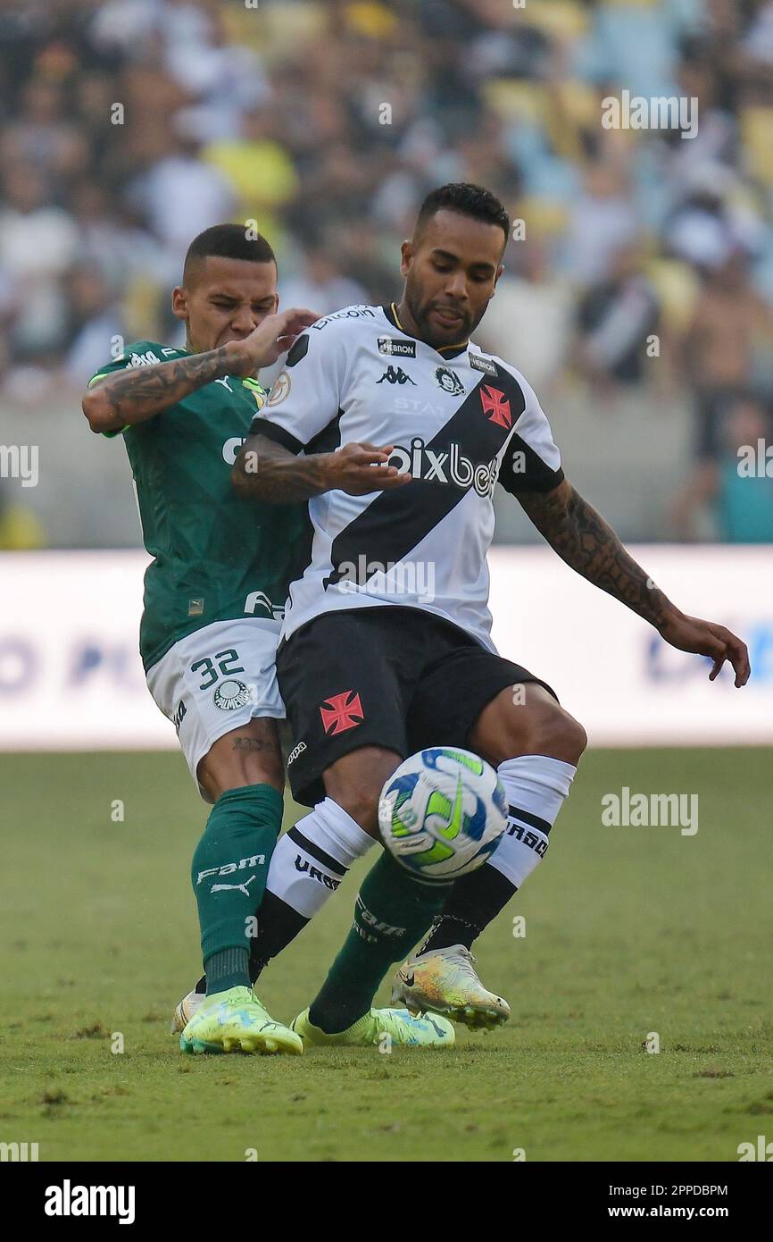 Rio de Janeiro, Brazil, 23th Apr, 2023. Alex Teixeira of Vasco da Gama ...