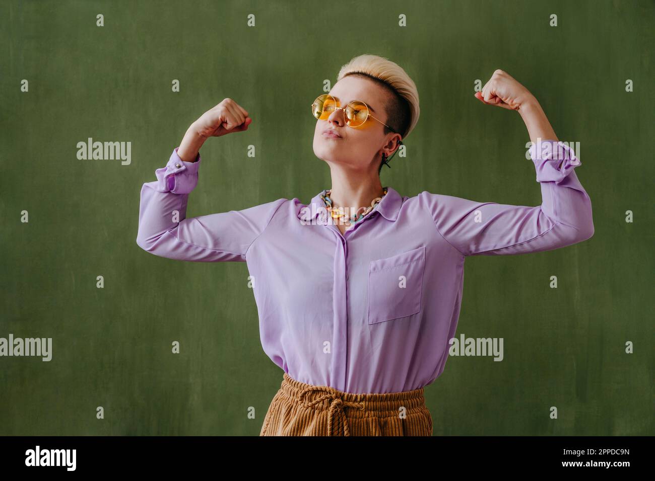 Puckering arms hi-res stock photography and images - Alamy