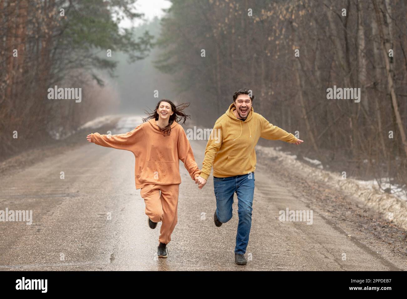 People Running Away Screaming