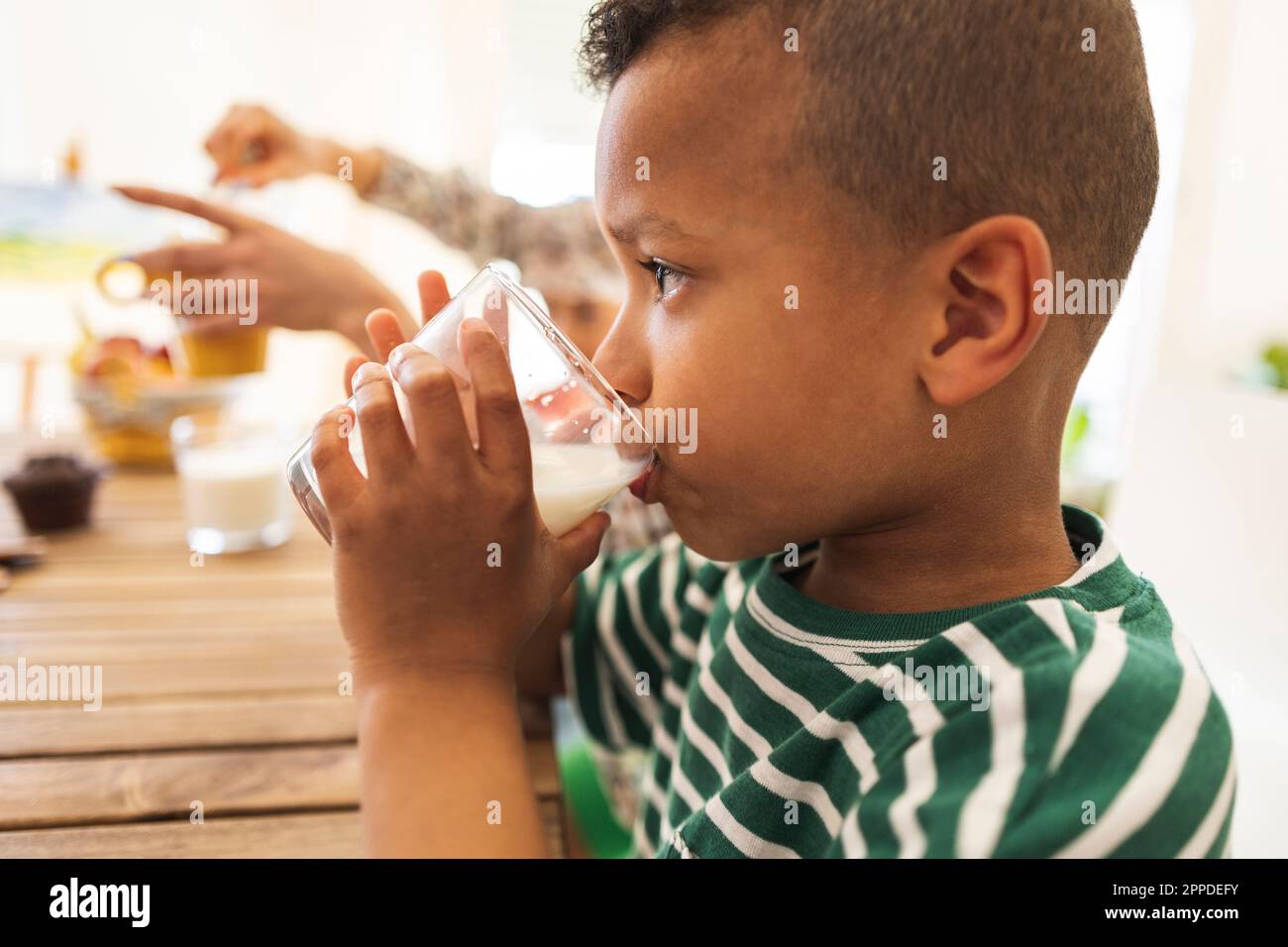 Drink milk boy hi-res stock photography and images - Alamy
