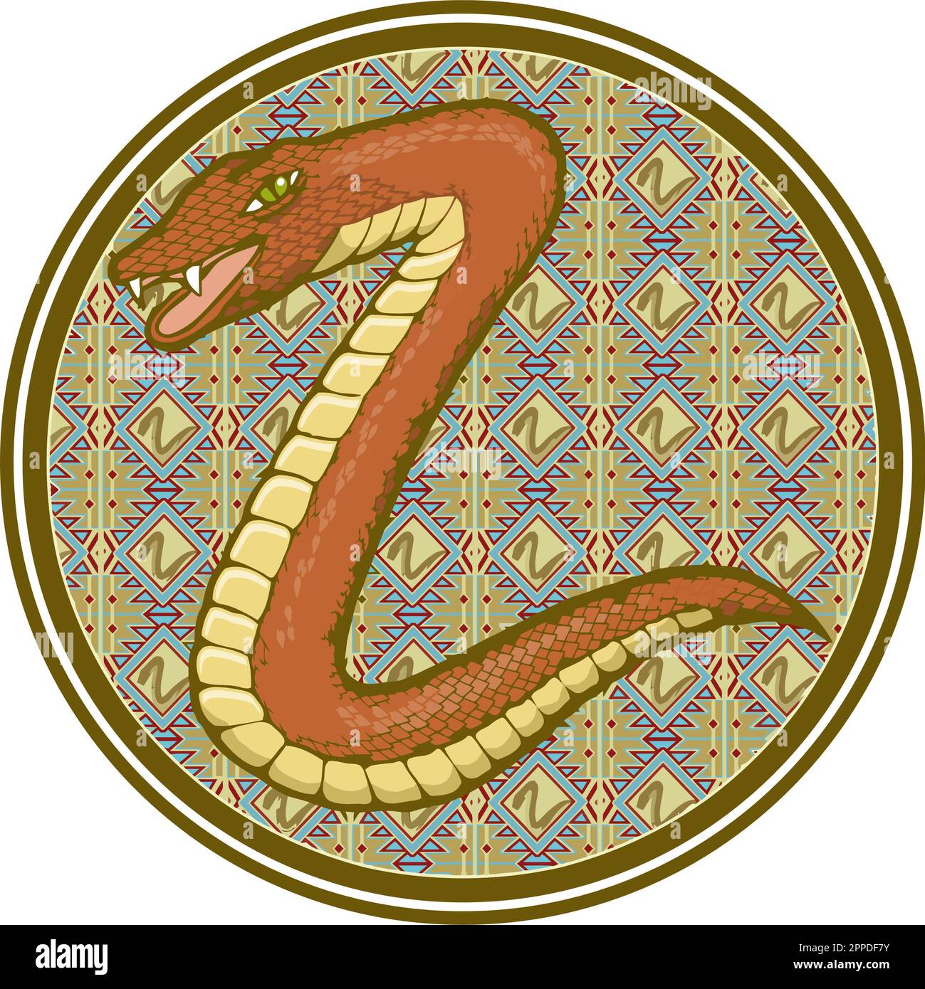 Circular serpent hi-res stock photography and images - Alamy