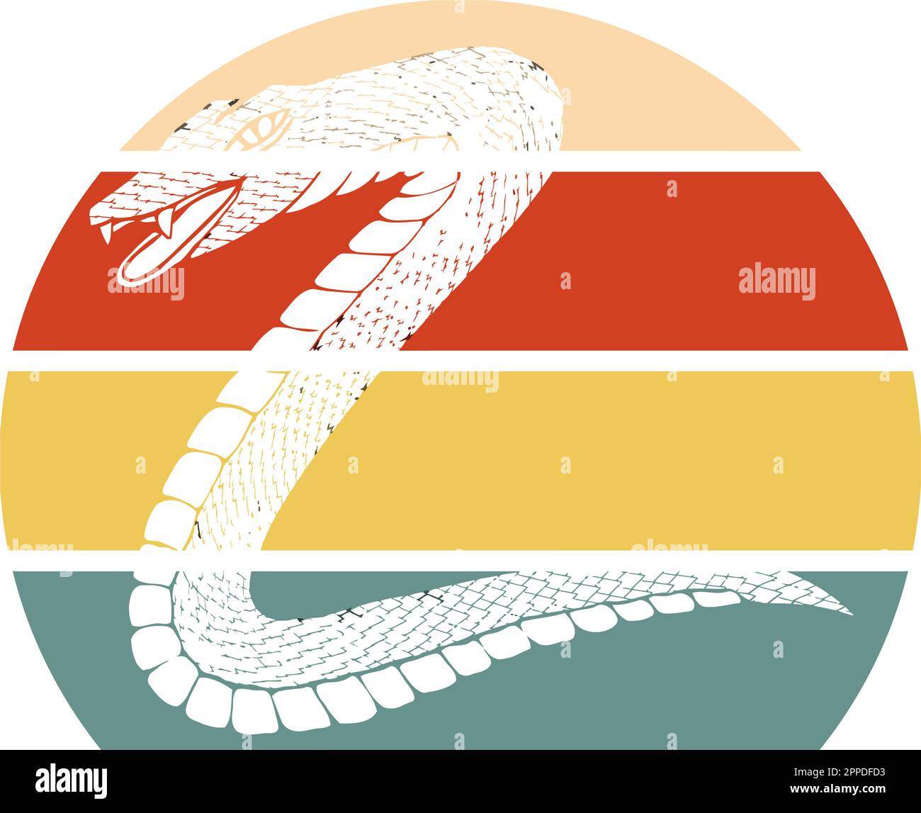 snake design with a circle background Stock Vector Image & Art - Alamy