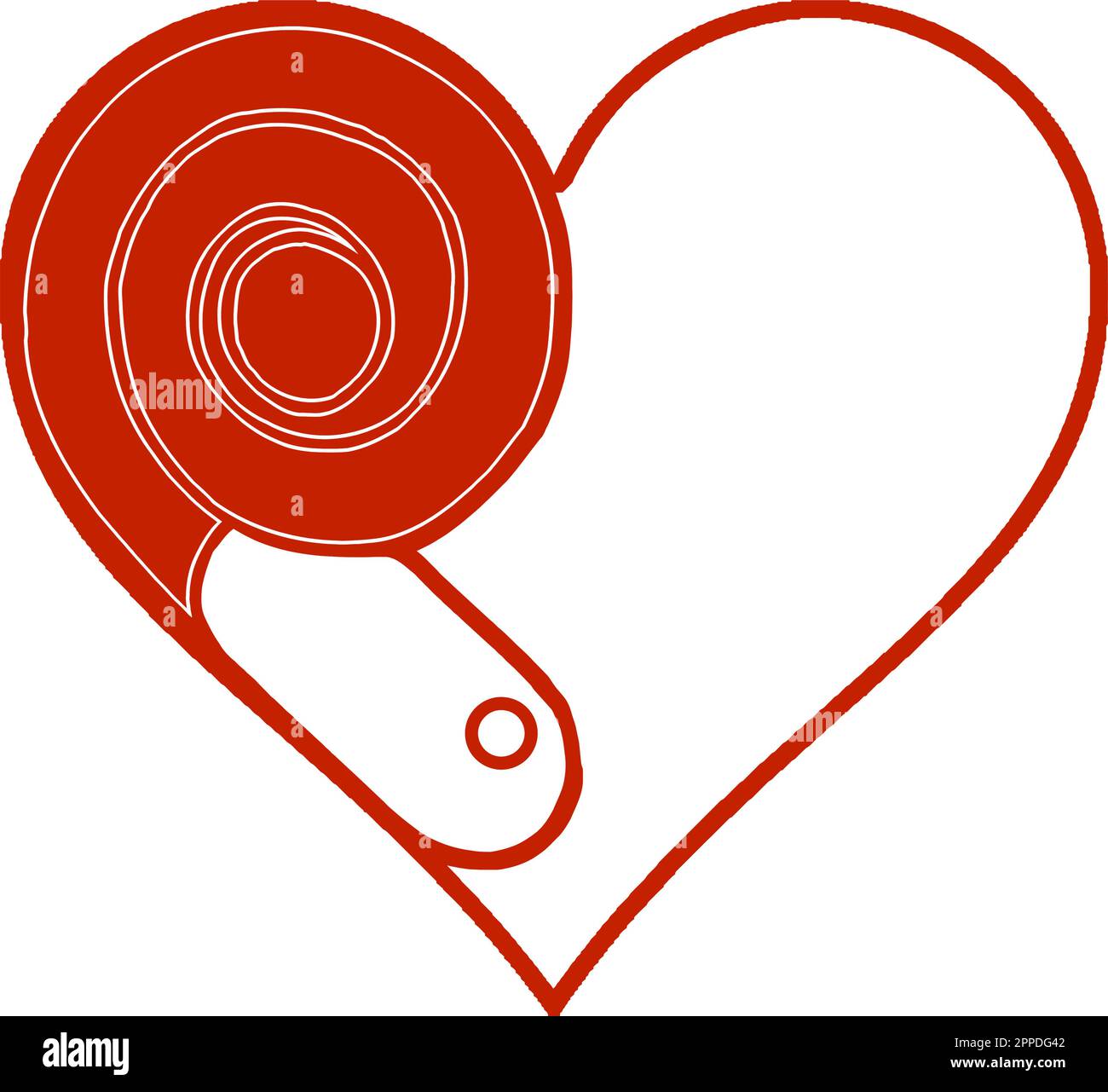 cute snail forming a heart shape Stock Vector Image & Art - Alamy