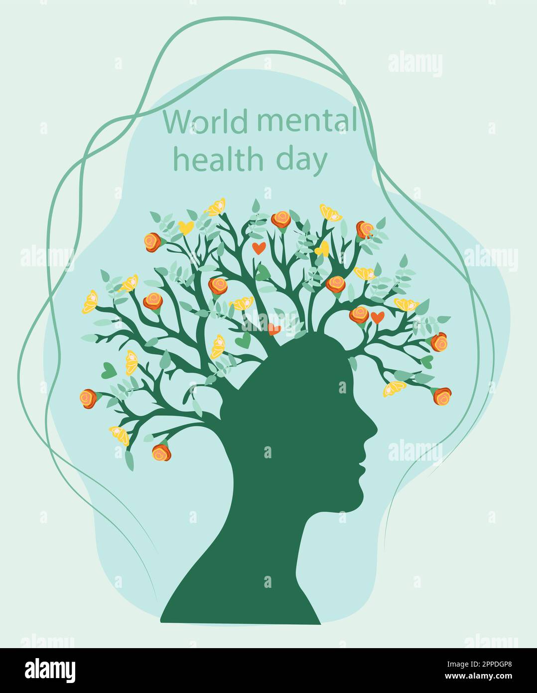 Mentally And Emotionally Healthy Person Clipart