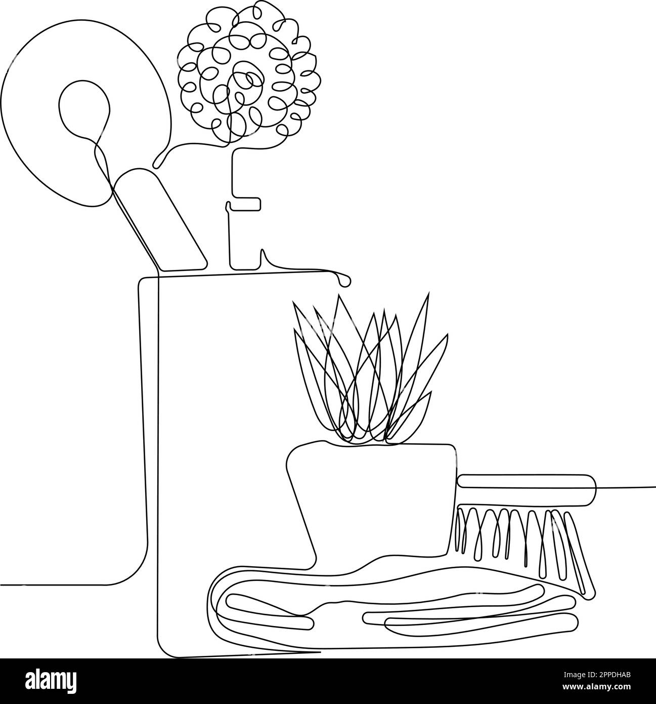 Home cleaning service landing page design concept, illustration of ...