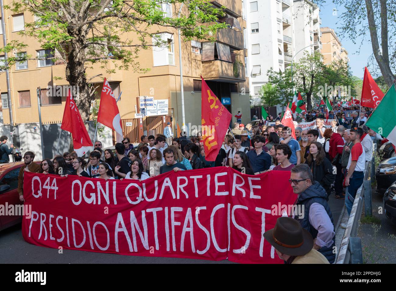 April 22, 2023, Rome, Italy, Italy: On 22/4/2023, with a week's delay ...