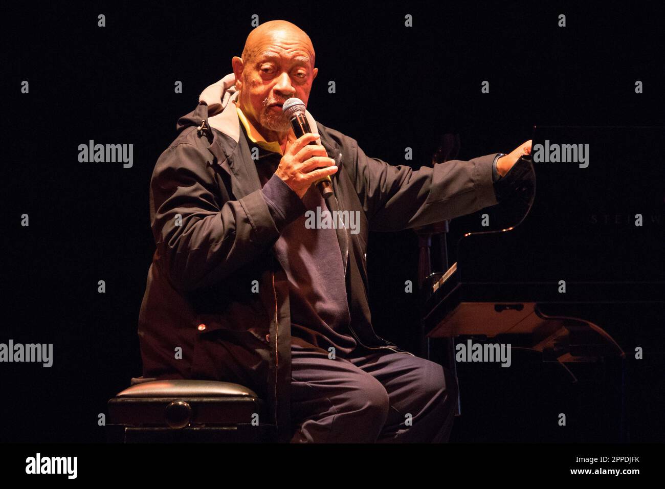 Torino, Italy. 23rd Apr, 2023. Kenny Barron Trio (Kenny Barron at piano ...
