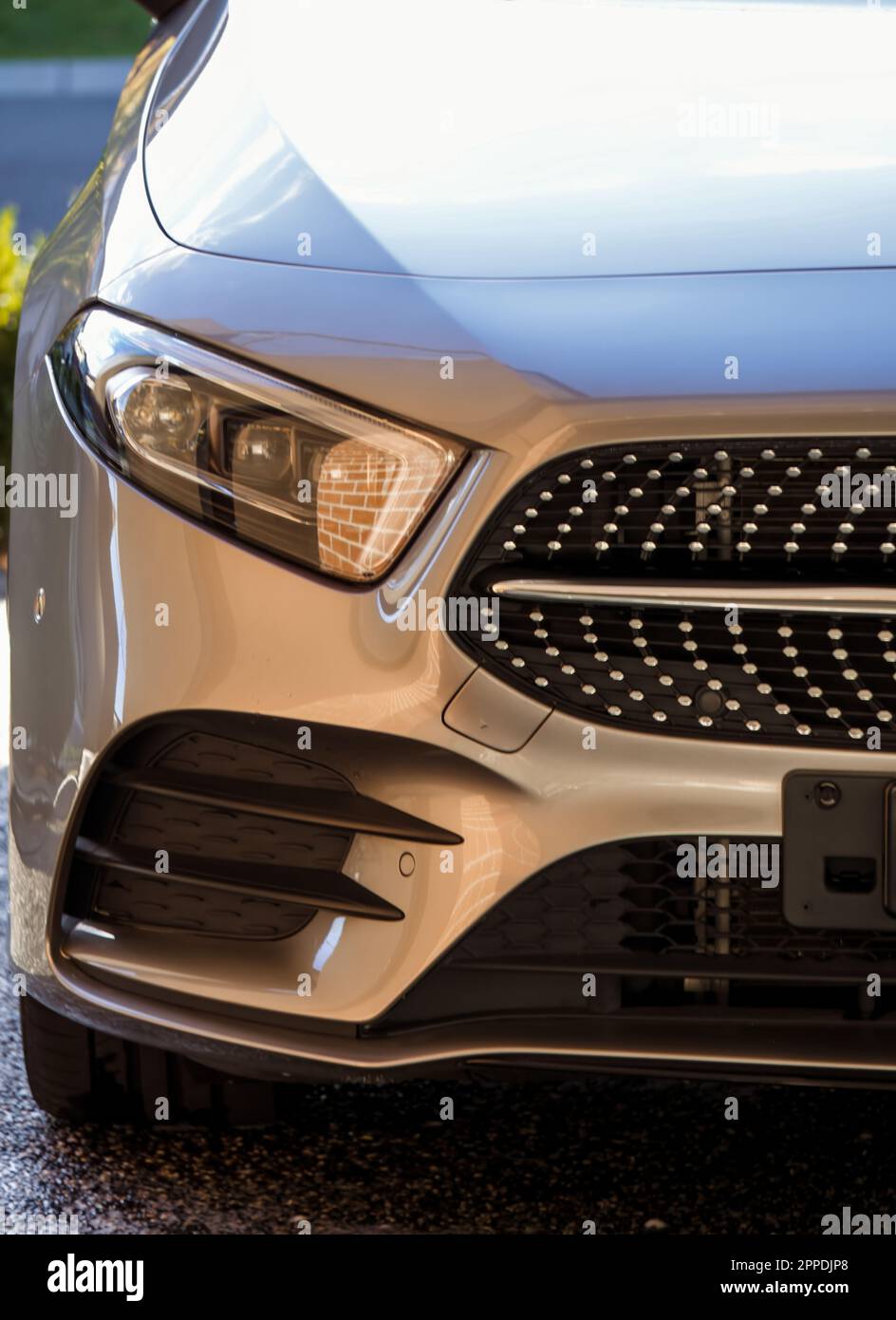 Mercedes-Benz A250 Front Left Corner Stock Photo - Alamy