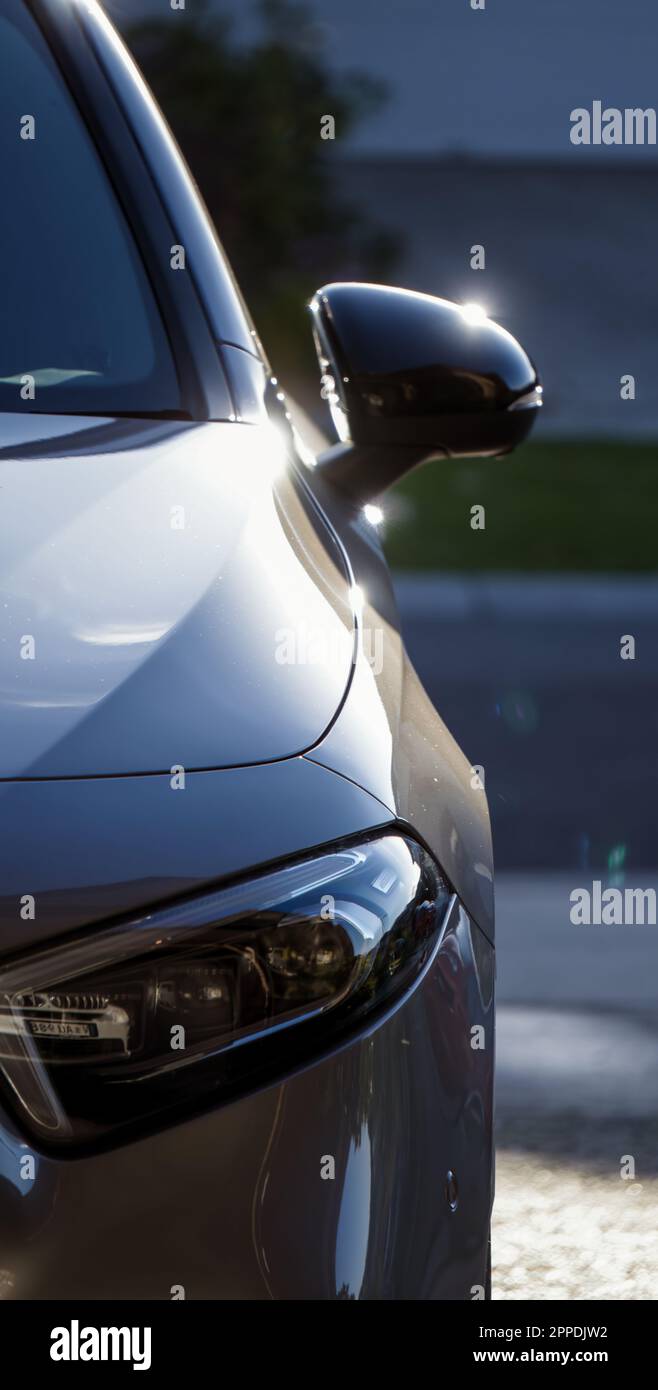 Mercedes-Benz A250 Front Right Corner Stock Photo - Alamy
