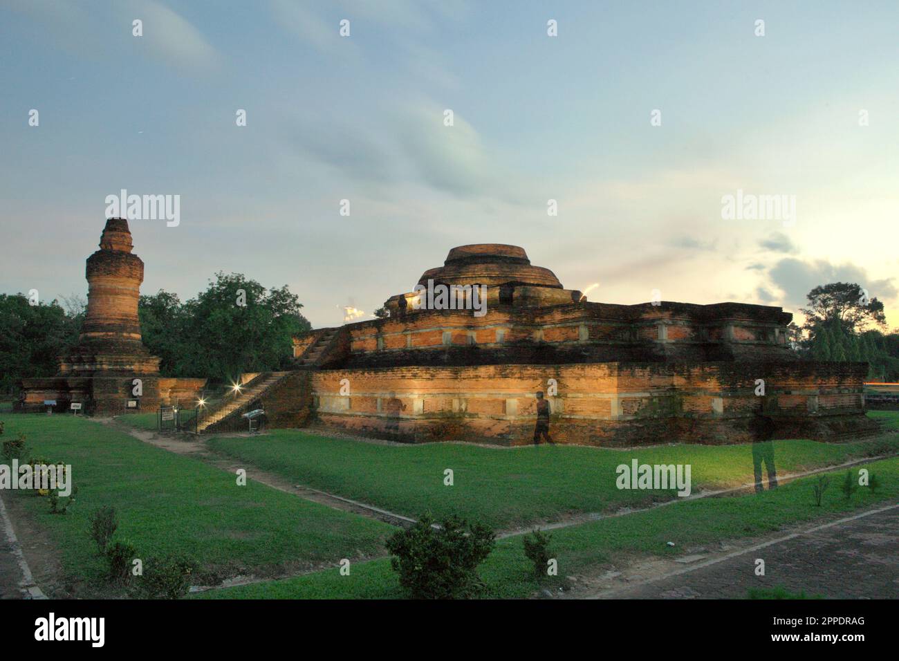 Muara Takus temple compound in Muara Takus, Kampar, Riau, Indonesia ...